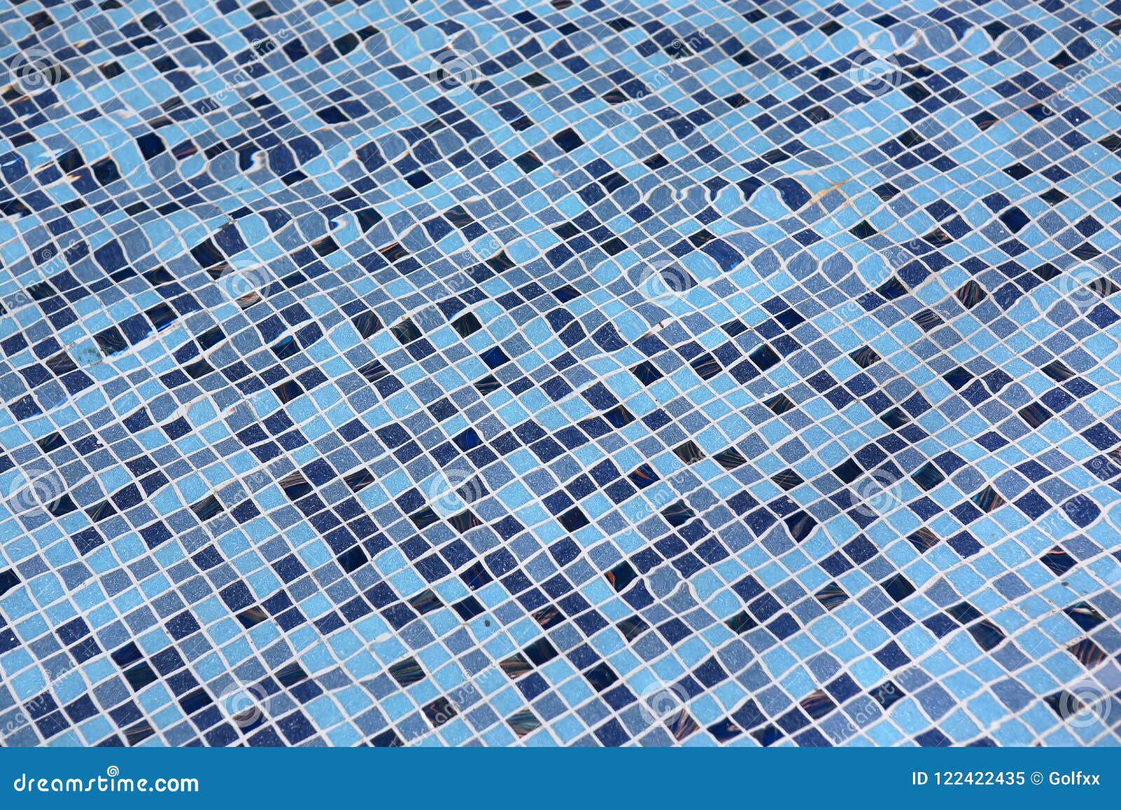 Blue Swimming Pool with Ripple Water Stock Image - Image of clean ...