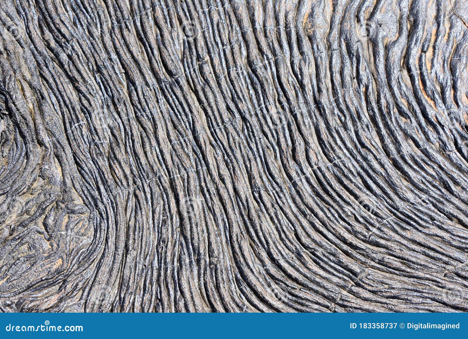 Ripples in Dry Lava Igneous Rock Stock Image - Image of geological ...