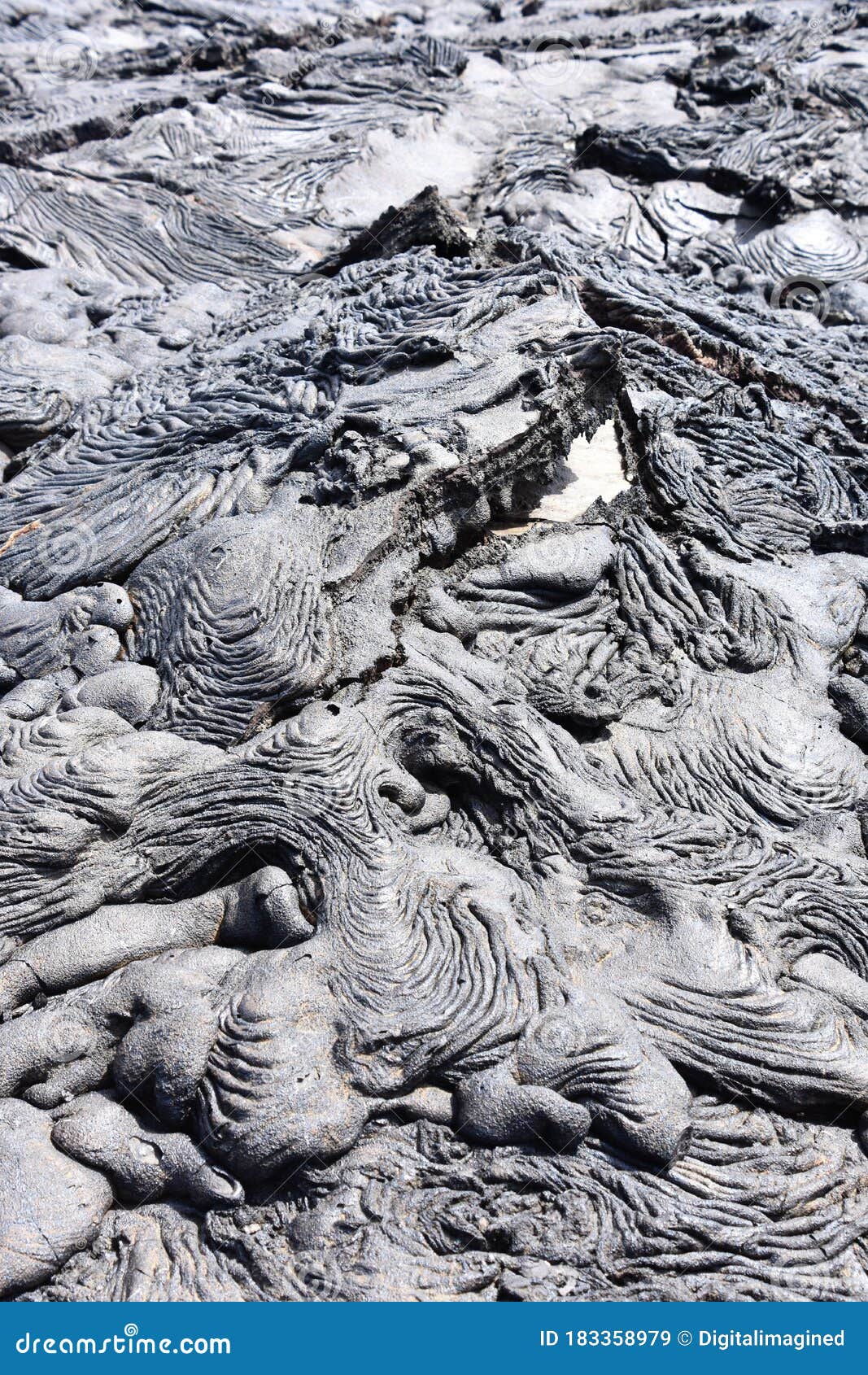 Ripples in Dry Lava Igneous Rock Stock Image - Image of rock, volcanic ...