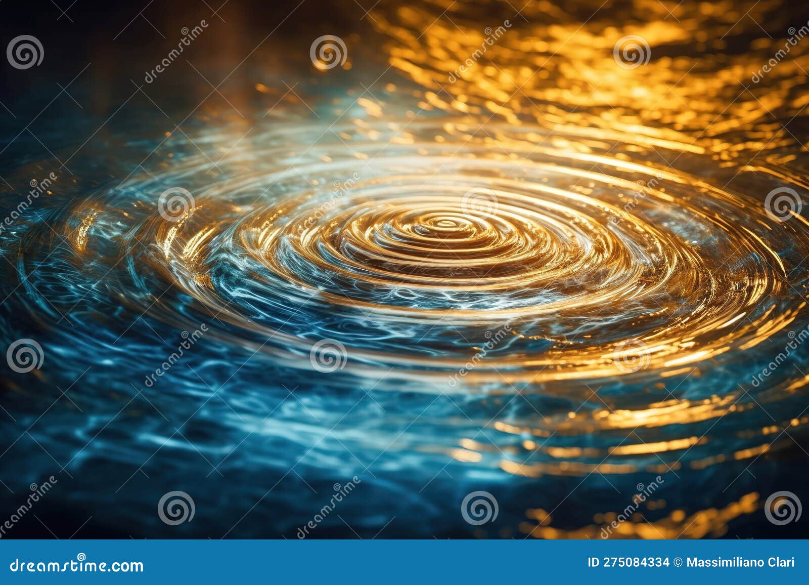 Ripples of Energy. Psychic Waves. Medium Distorting the Air Stock ...