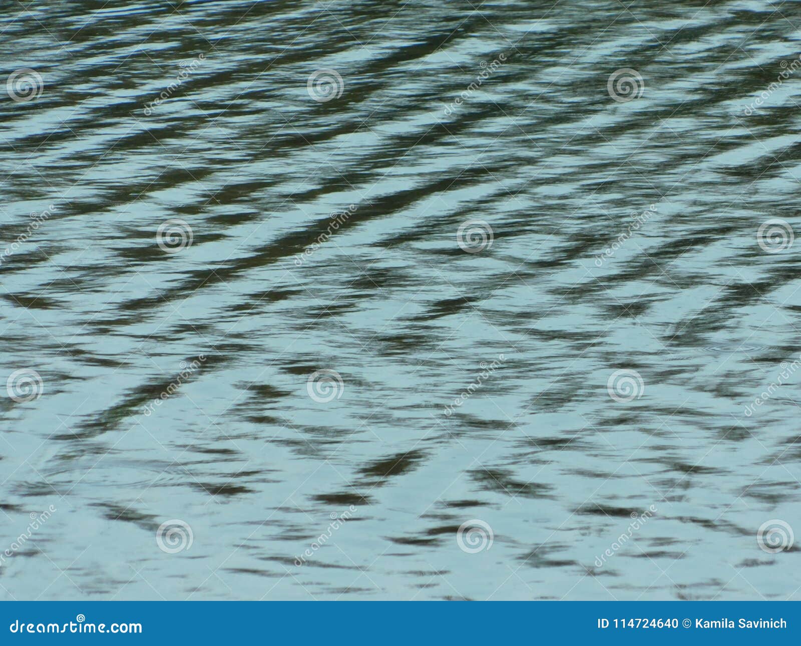 Ripples on the Lake Under the Sun Stock Photo - Image of cherry ...