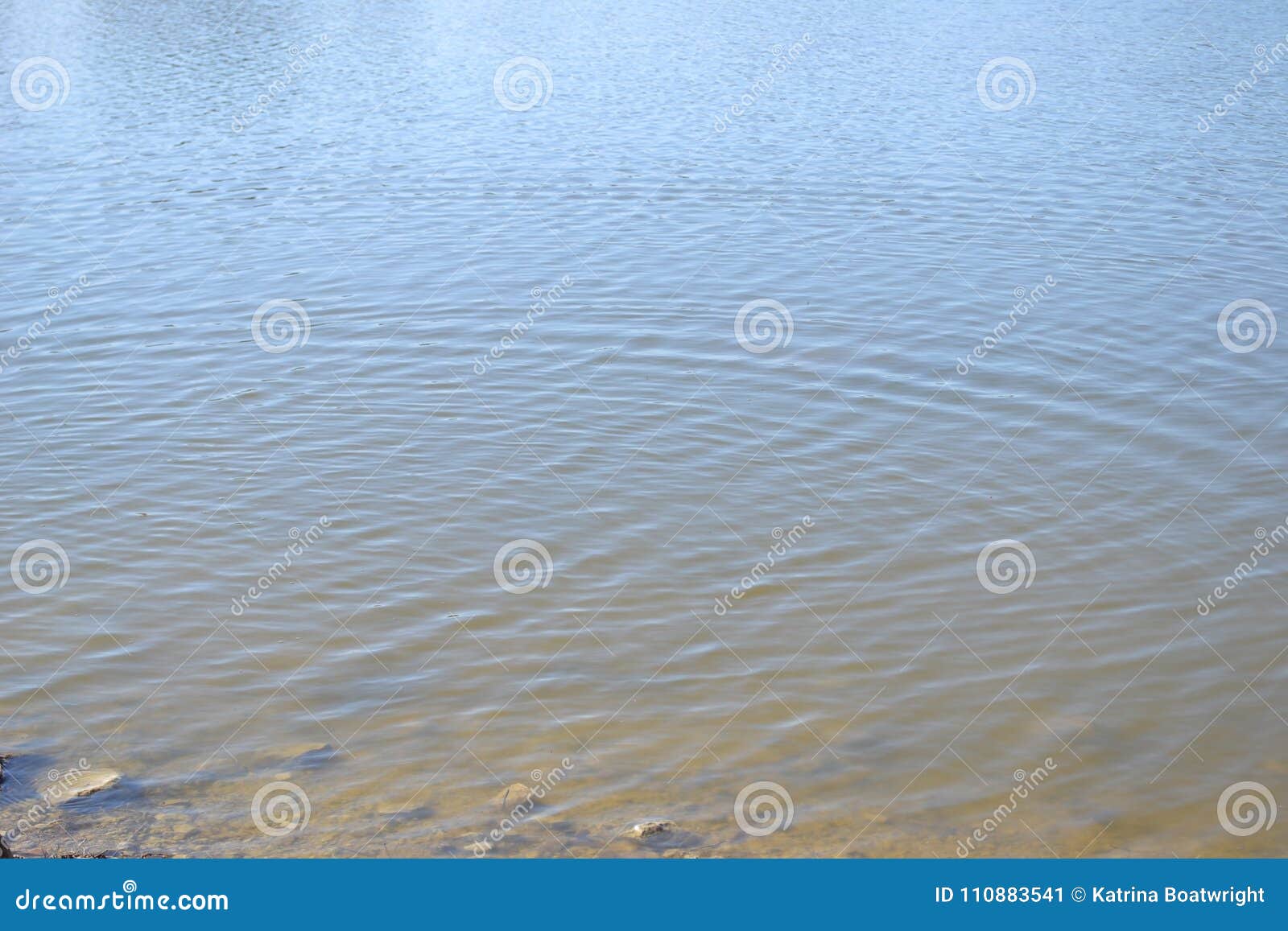 Ripples in the Lake Water stock image. Image of water - 110883541