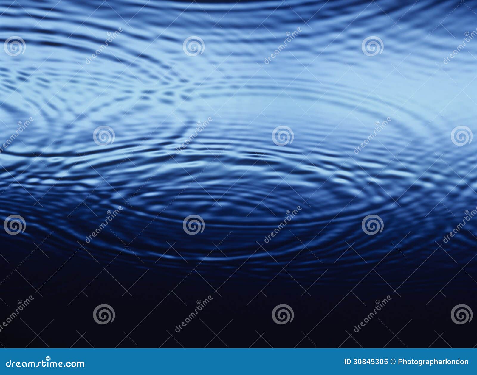 Ripples Overlapping on Water Close-up Stock Image - Image of frame ...