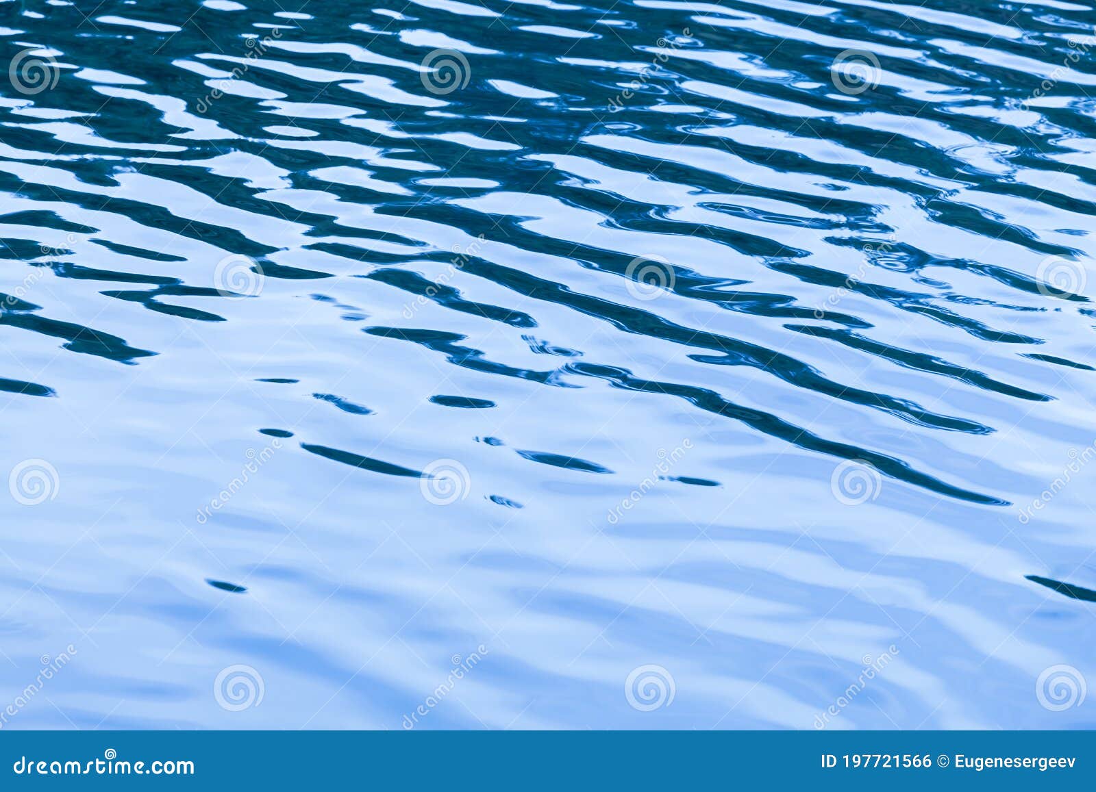 Ripples Pattern on Blue Water Surface Stock Photo - Image of backdrop ...