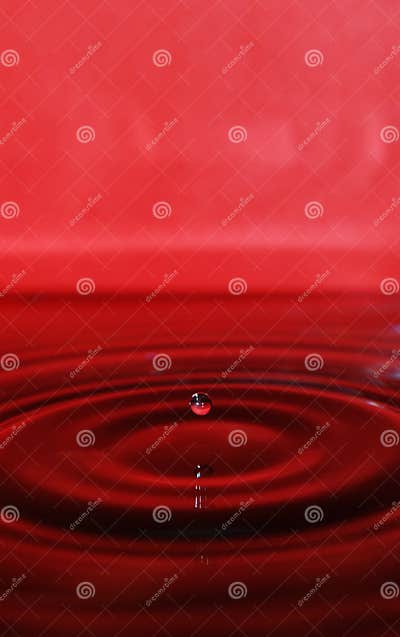 Ripples on red water stock photo. Image of nature, flowing - 11036956