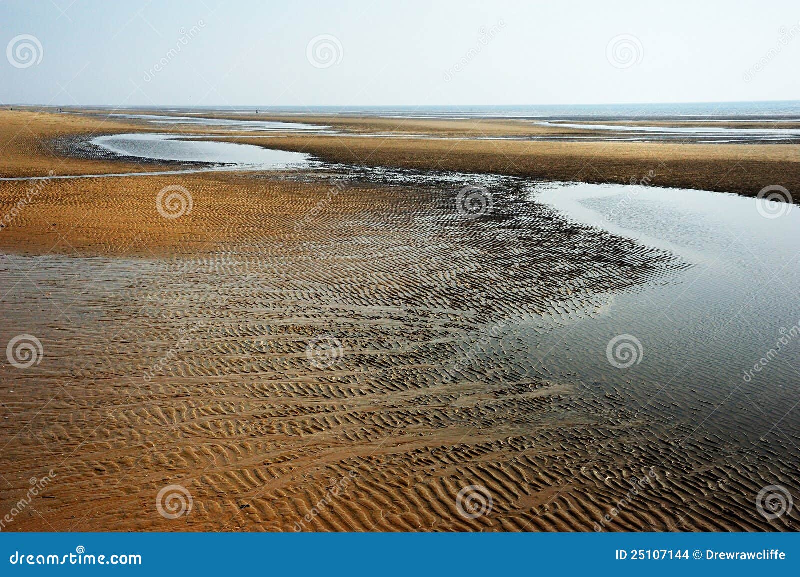 Ripples in the Sand stock photo. Image of beach, river - 25107144