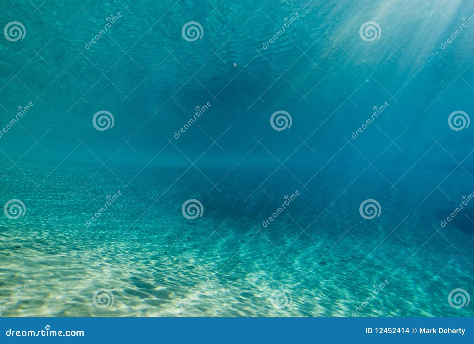 Ripples of Sinlight Underwater Stock Photo - Image of sunrays, calm ...