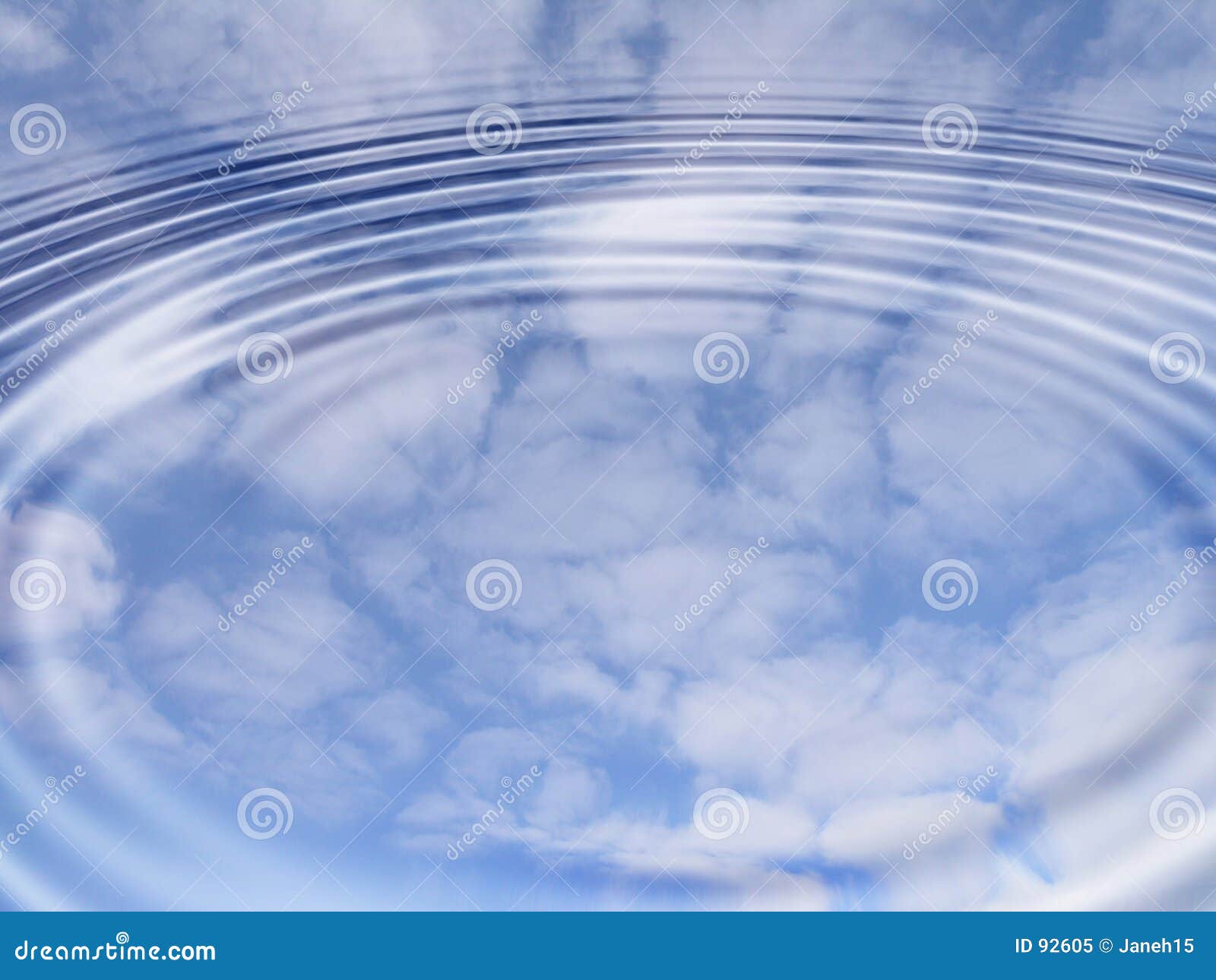 Ripples in the sky stock illustration. Illustration of weather - 92605