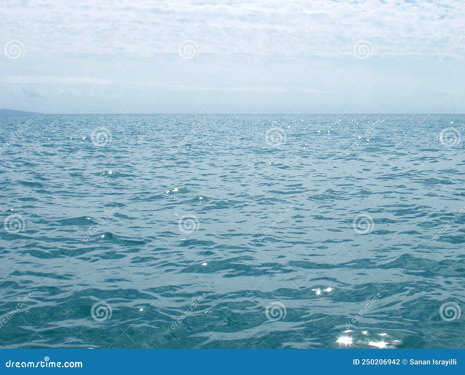 Ripples Sparkling on a Calm Ocean Stock Photo - Image of ocean ...