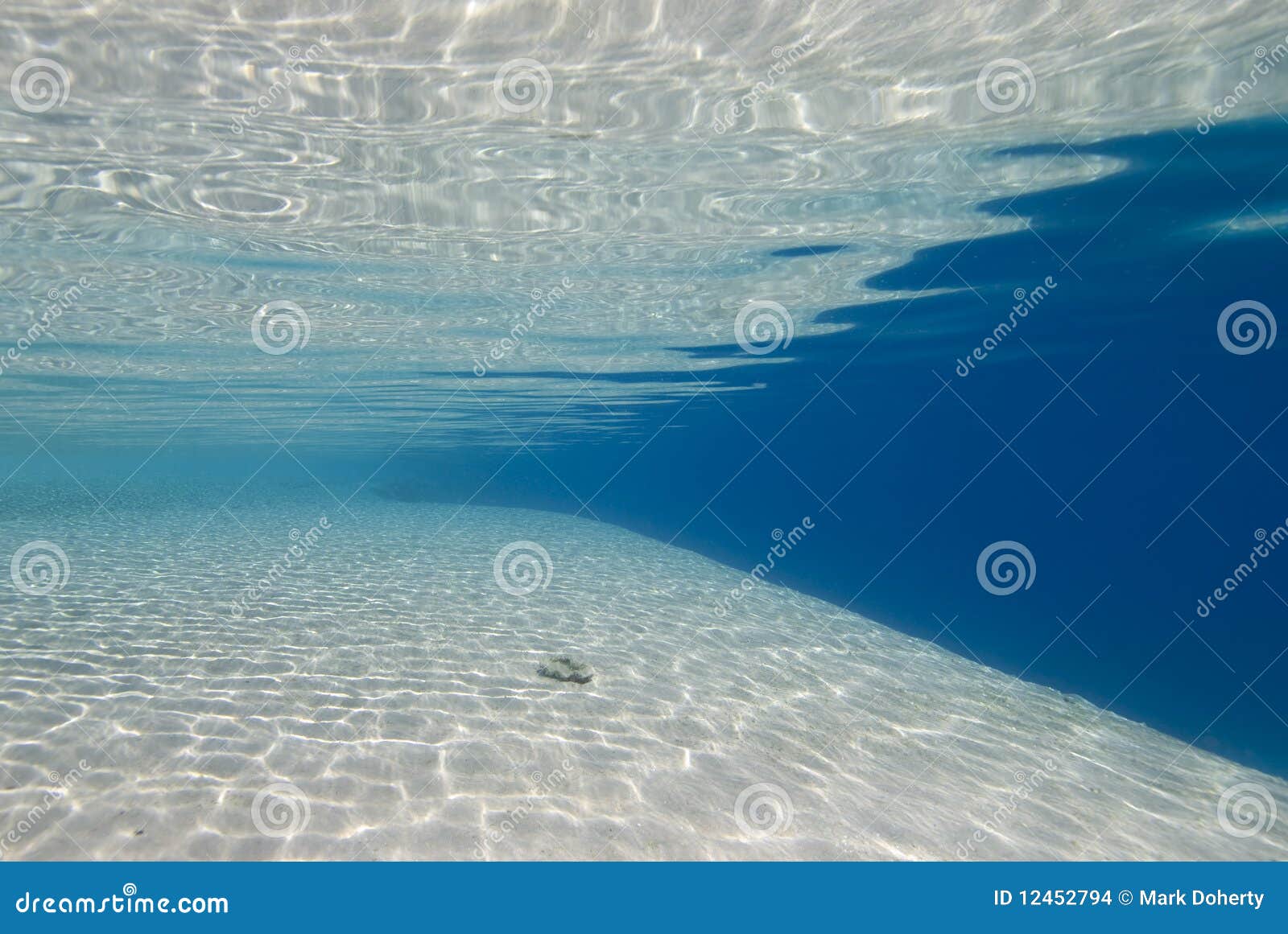 Ripples of Sunlight Underwater Stock Photo - Image of flat, bays: 12452794