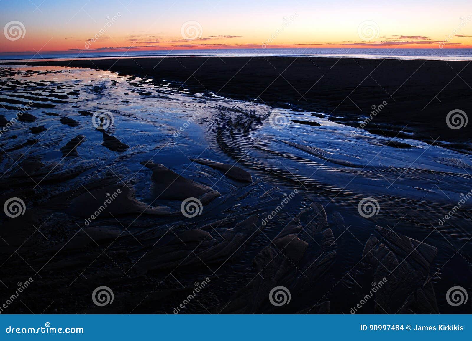 Ripples at Sunrise stock photo. Image of destination - 90997484