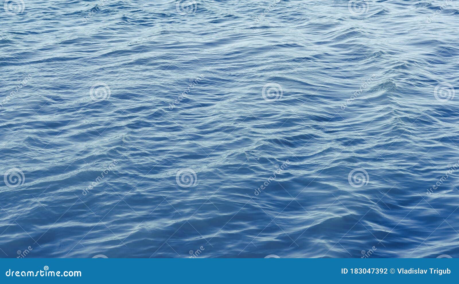 Ripples on the Surface of the Water or Small Waves in the Sea Stock ...