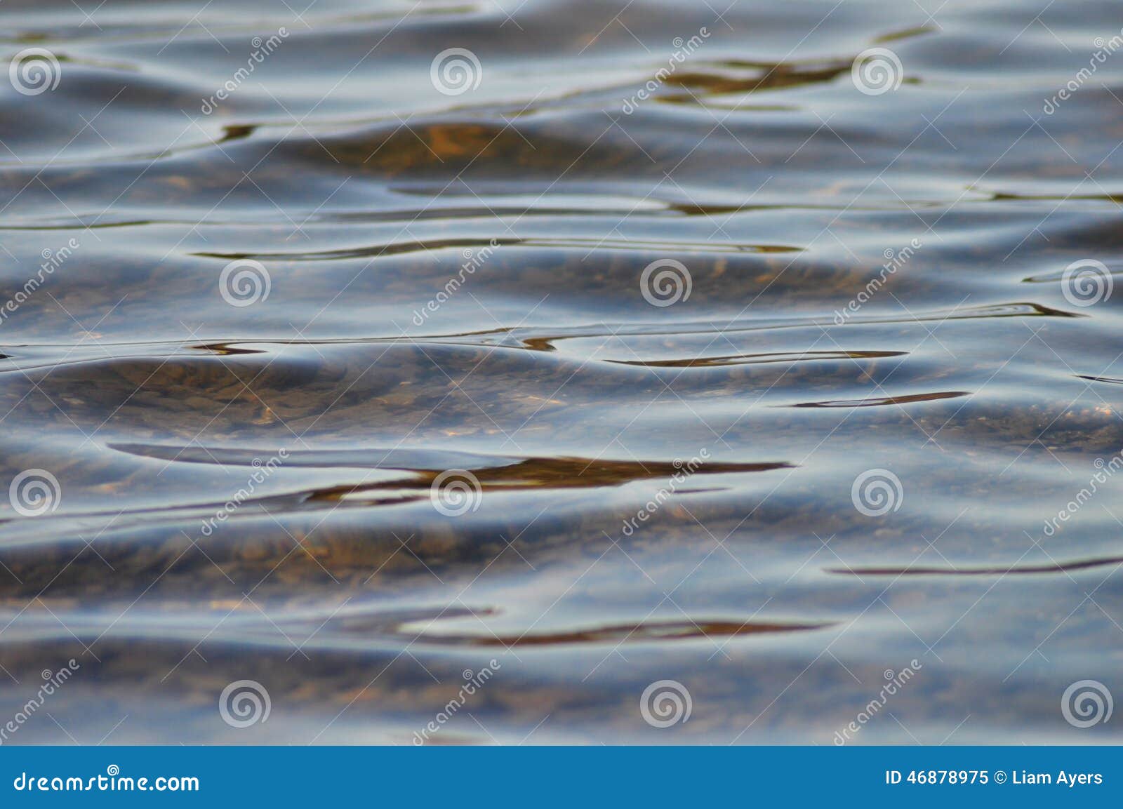 Ripples in water stock image. Image of clean, current - 46878975