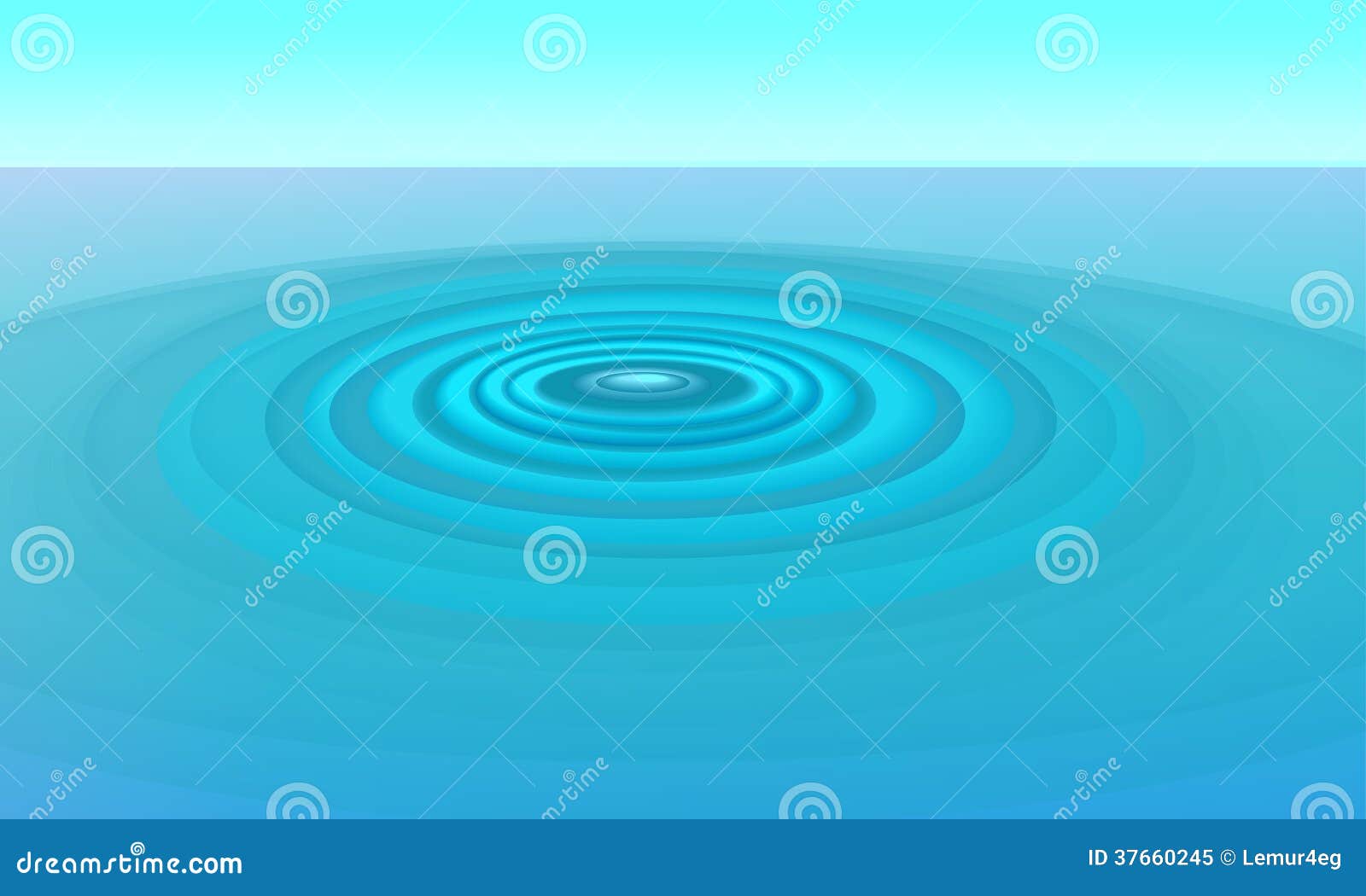 Ripples_on_water Cartoon Vector | CartoonDealer.com #92592823