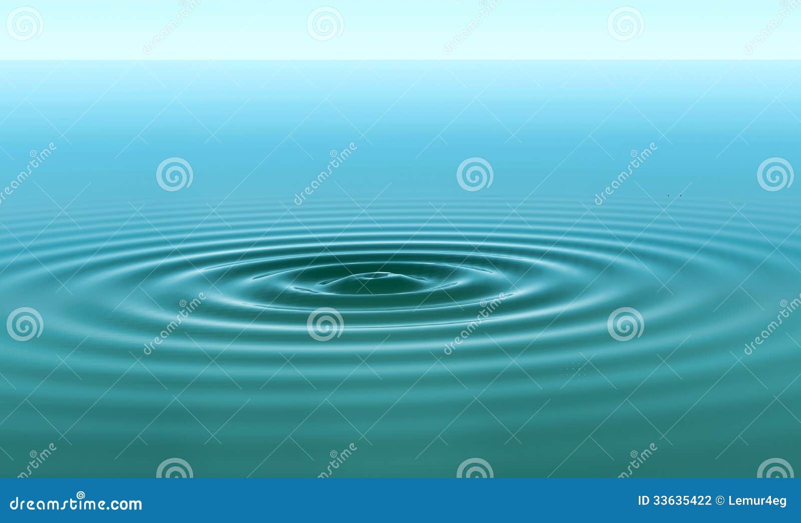 Ripples in the water stock illustration. Illustration of moisture ...
