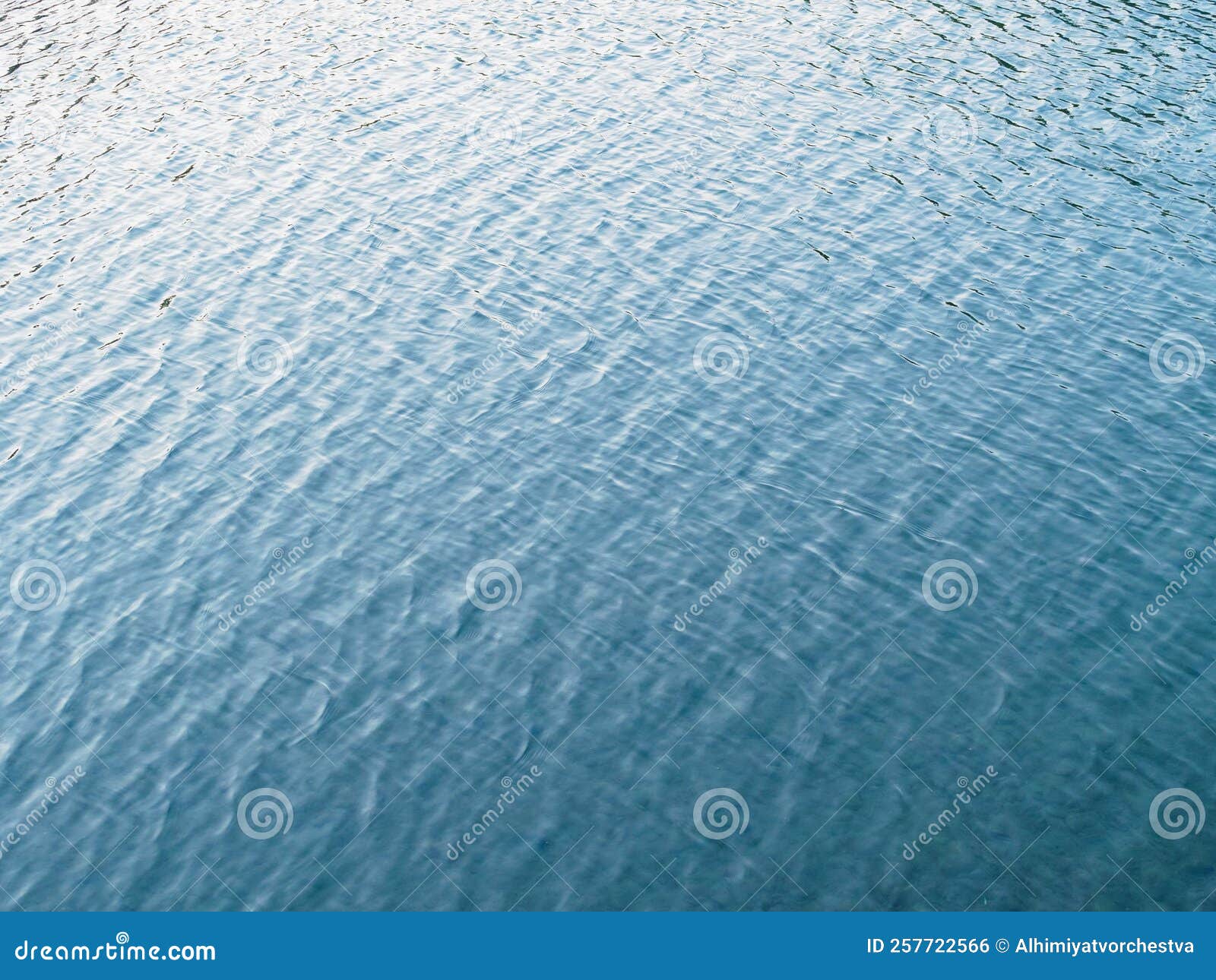 Ripples on the Water - the Flow of the River Stock Photo - Image of ...