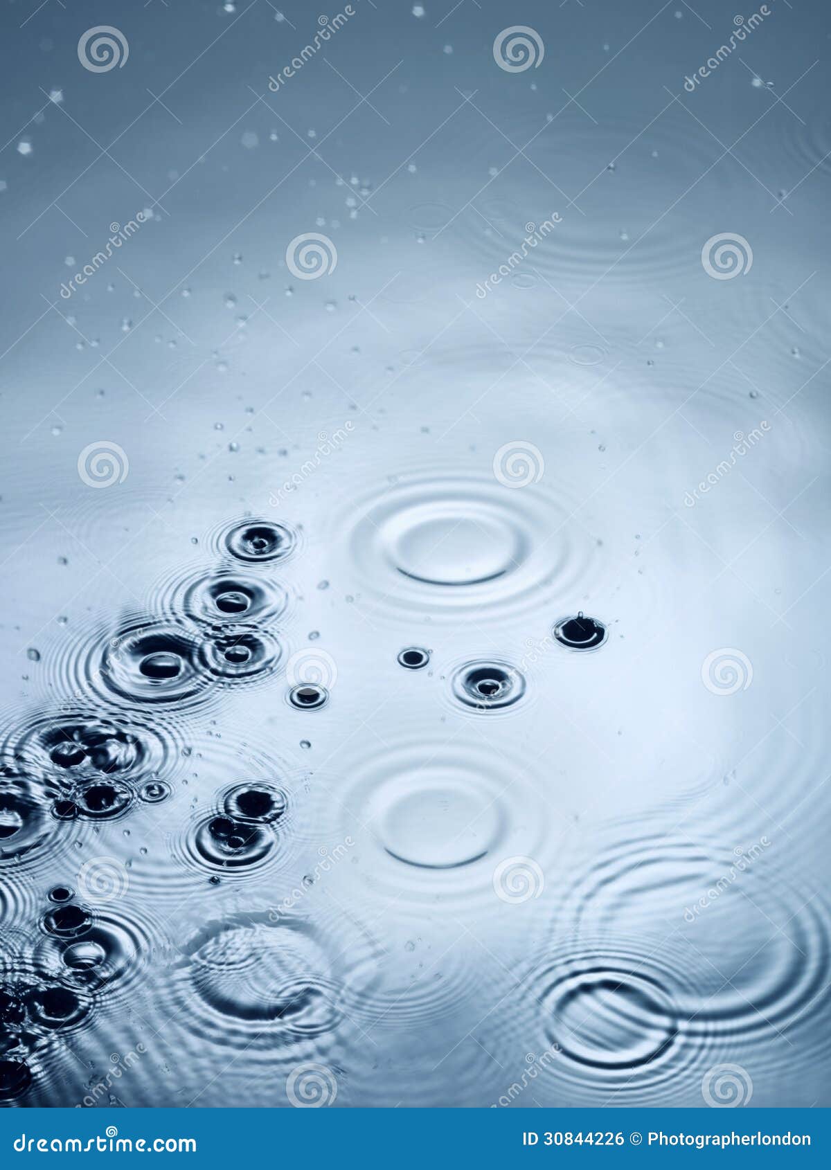Ripples on water surface stock photo. Image of magical - 30844226