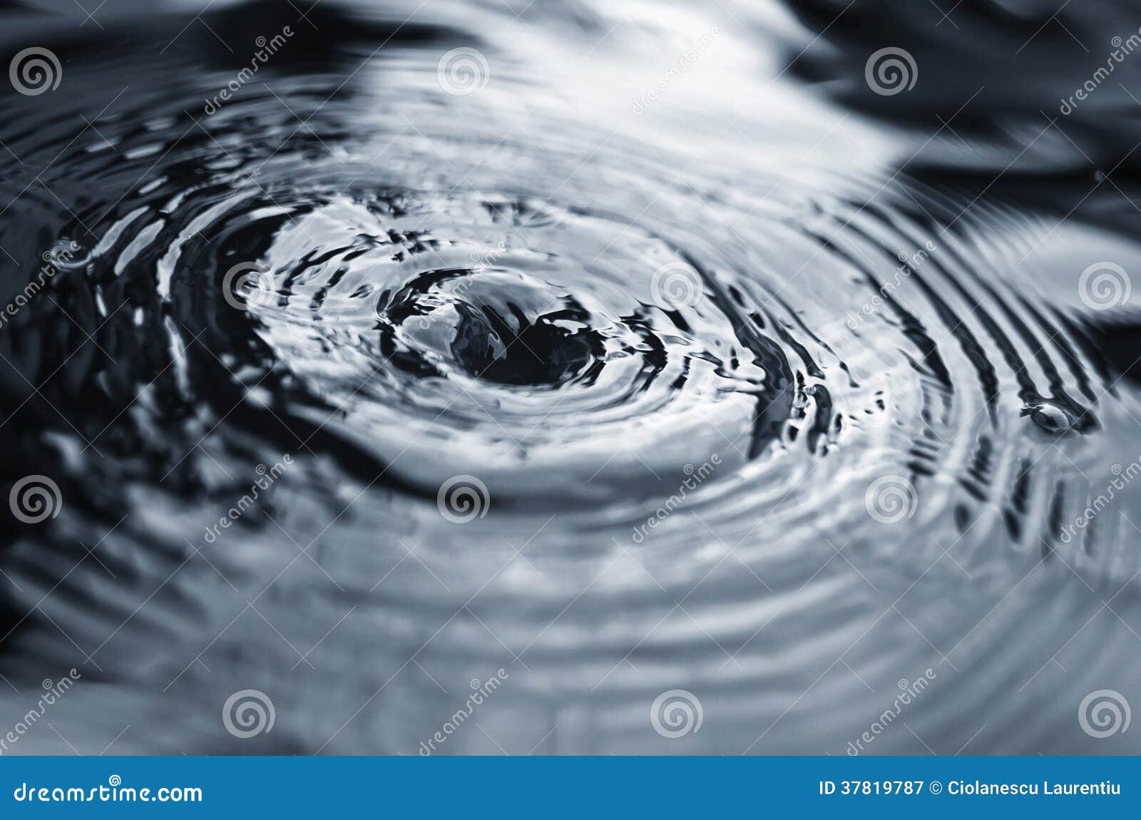 Ripples on water surface stock image. Image of clean - 37819787
