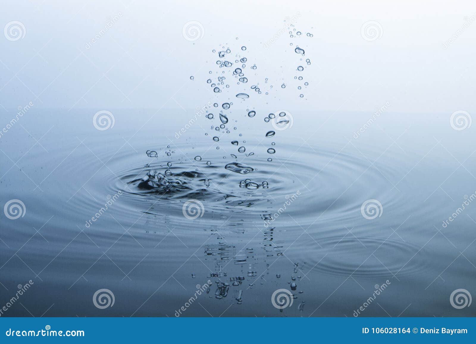 Ripples on the Water Surface Stock Photo - Image of closeup, motion ...