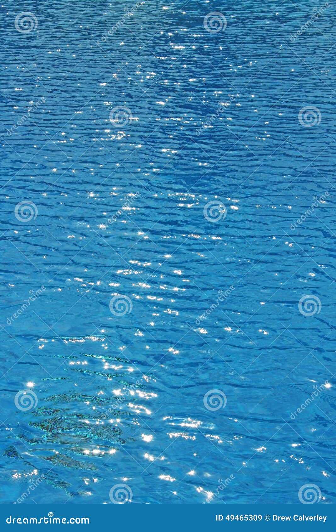 Rippling blue water stock image. Image of effects, floating - 49465309