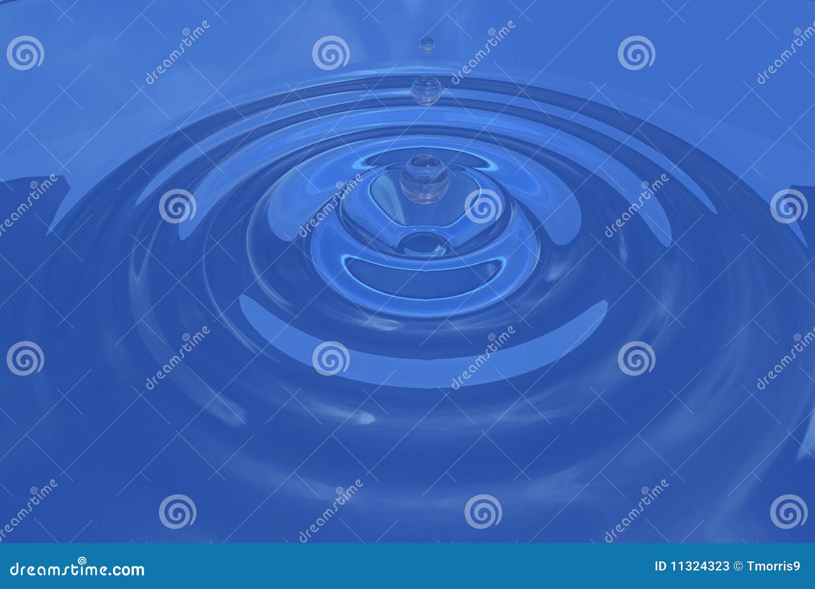 Rippling Water stock illustration. Illustration of drops - 11324323