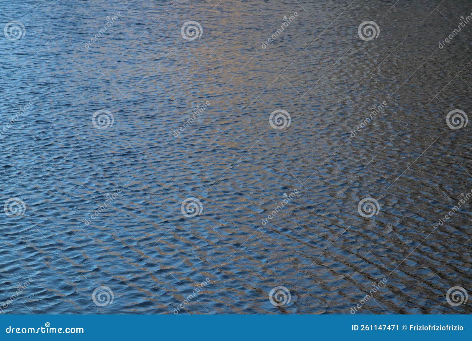 Rippling Water on the Surface of a Lake Stock Image - Image of macro ...
