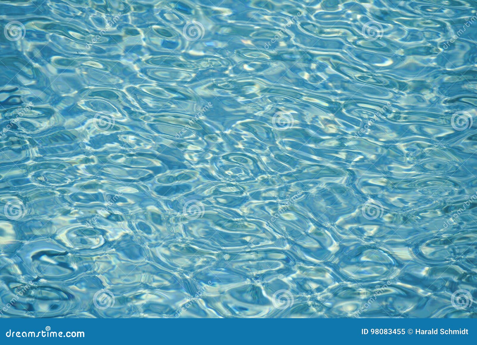 Rippling Water Surface with Reflections of Sunlight Stock Image - Image ...