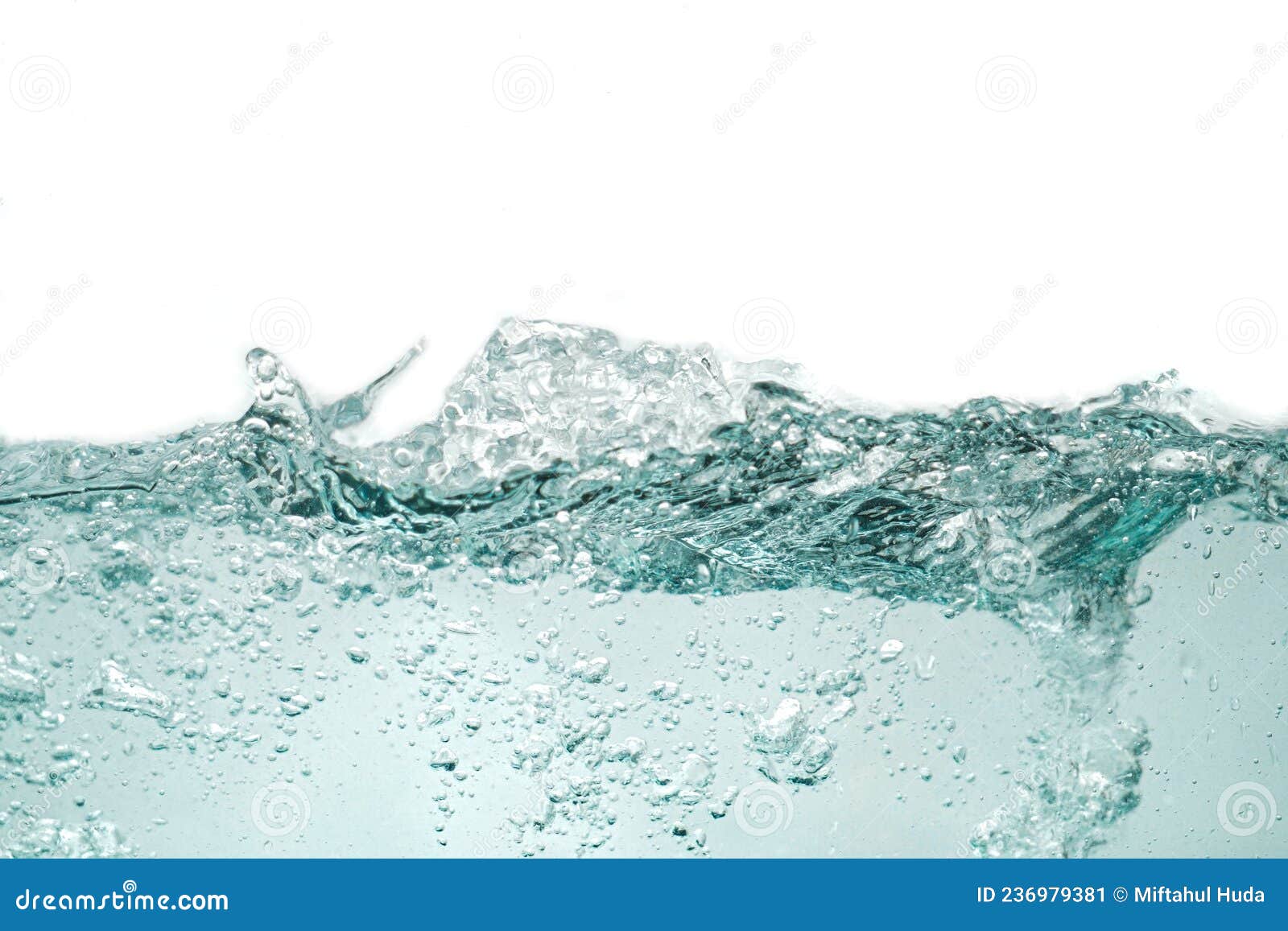 The Rippling Water Surface from the Side View Stock Image - Image of ...