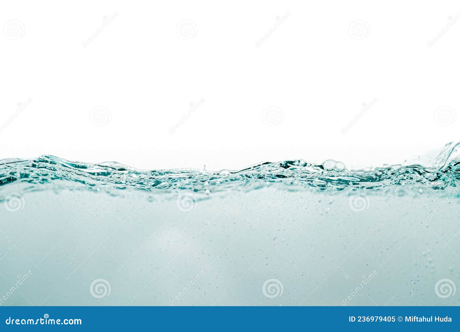 The Rippling Water Surface from the Side View Stock Image - Image of ...