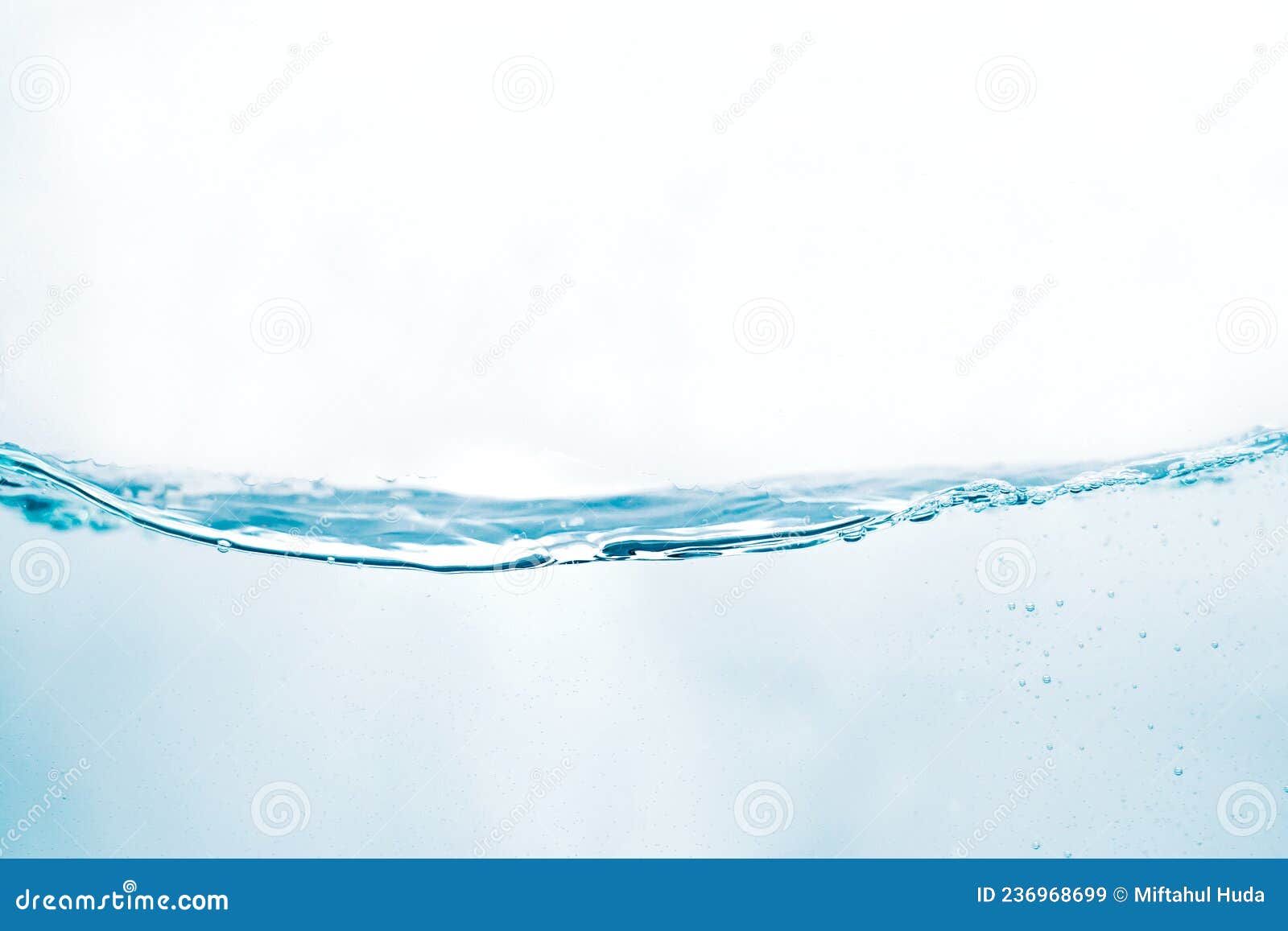 The Rippling Water Surface from the Side View Stock Image - Image of ...