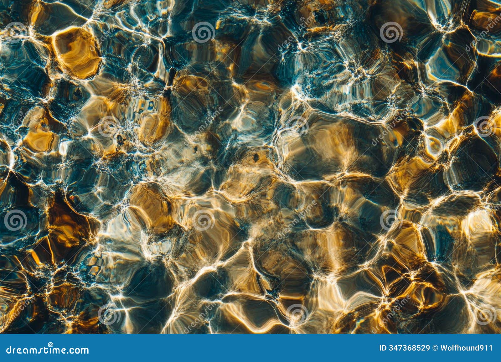 Rippling Water Surface Texture, Detailed and Reflective, Capturing ...