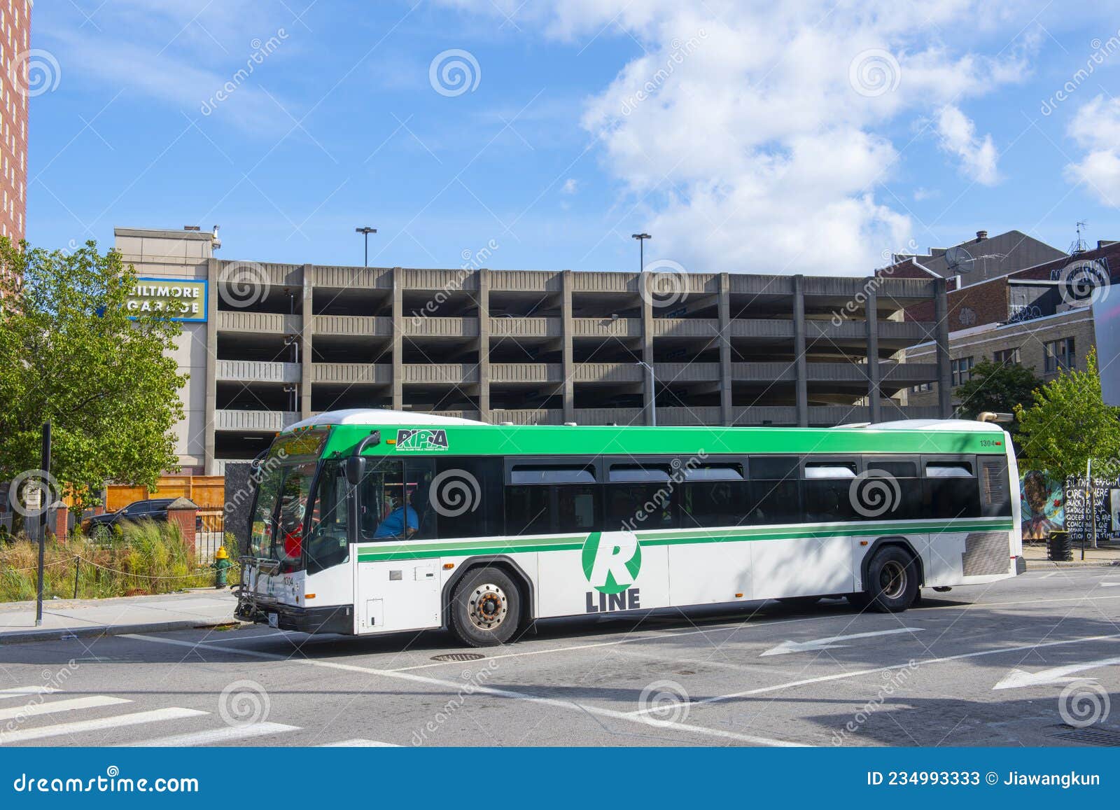 RIPTA Public Bus, Providence, Rhode Island, USA Editorial Stock Photo ...