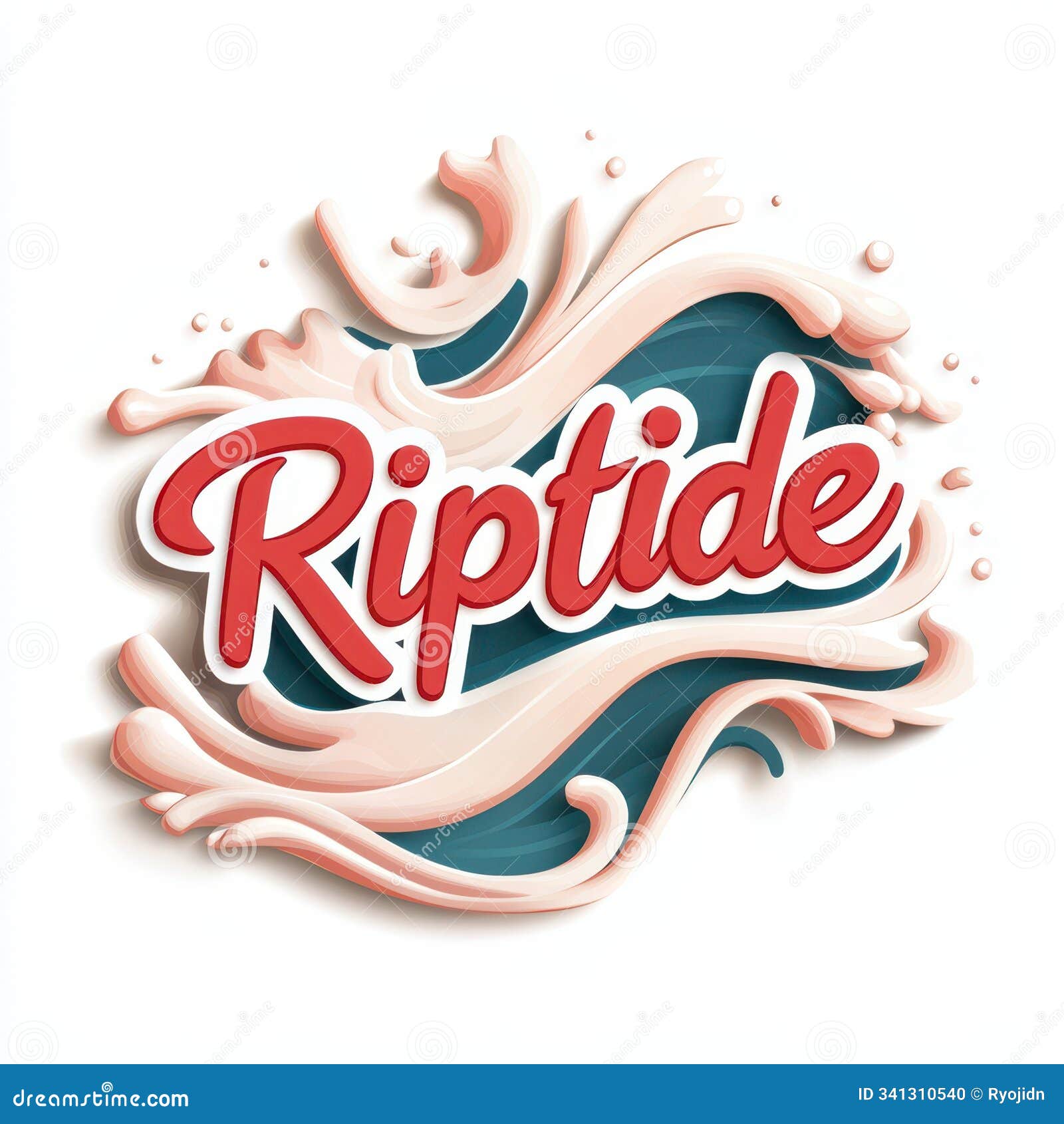 Ripple Water Splash Effect stock illustration. Illustration of minimal ...