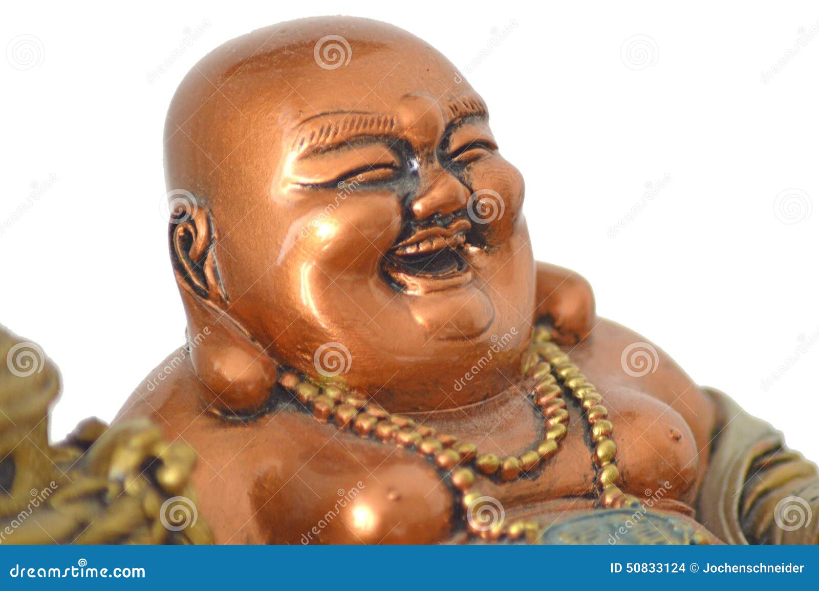 Rires de Bouddha photo stock. Image du cuivre, chinois - 50833124