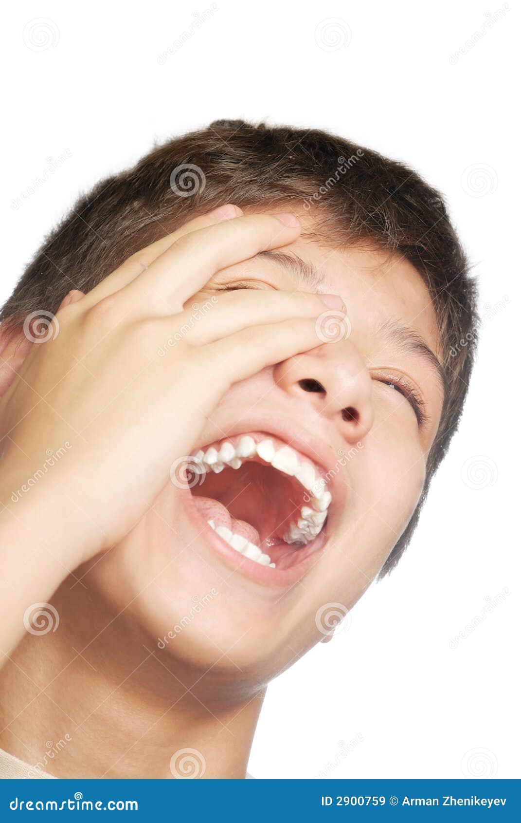 Risa imagen de archivo. Imagen de retrato, persona, alegre - 2900759