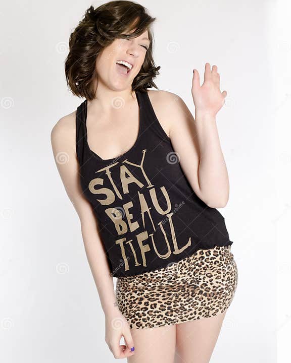 Risa falsa imagen de archivo. Imagen de grande, persona - 31132257