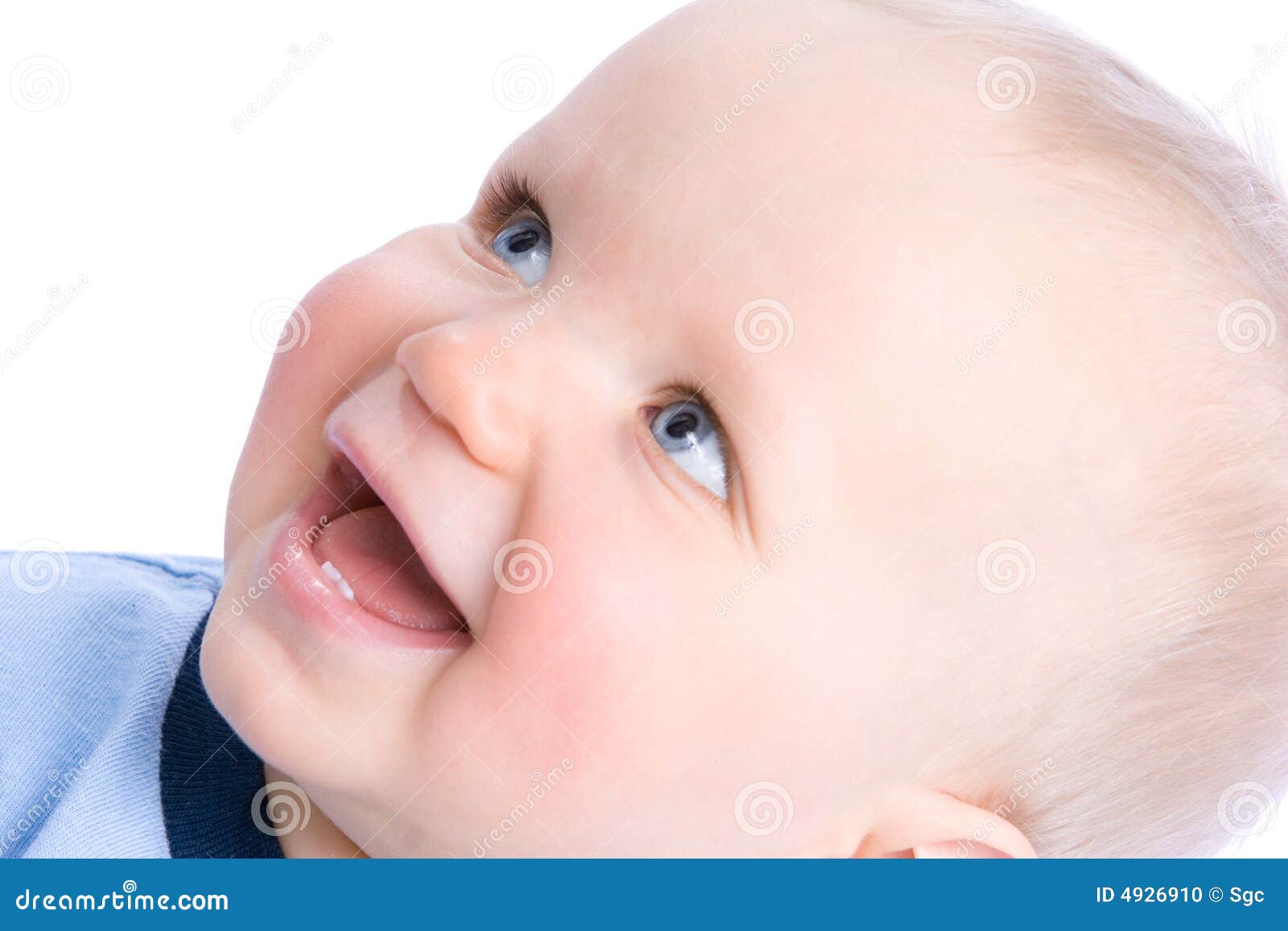 Risa linda del niño foto de archivo. Imagen de sano, felicidad - 4926910