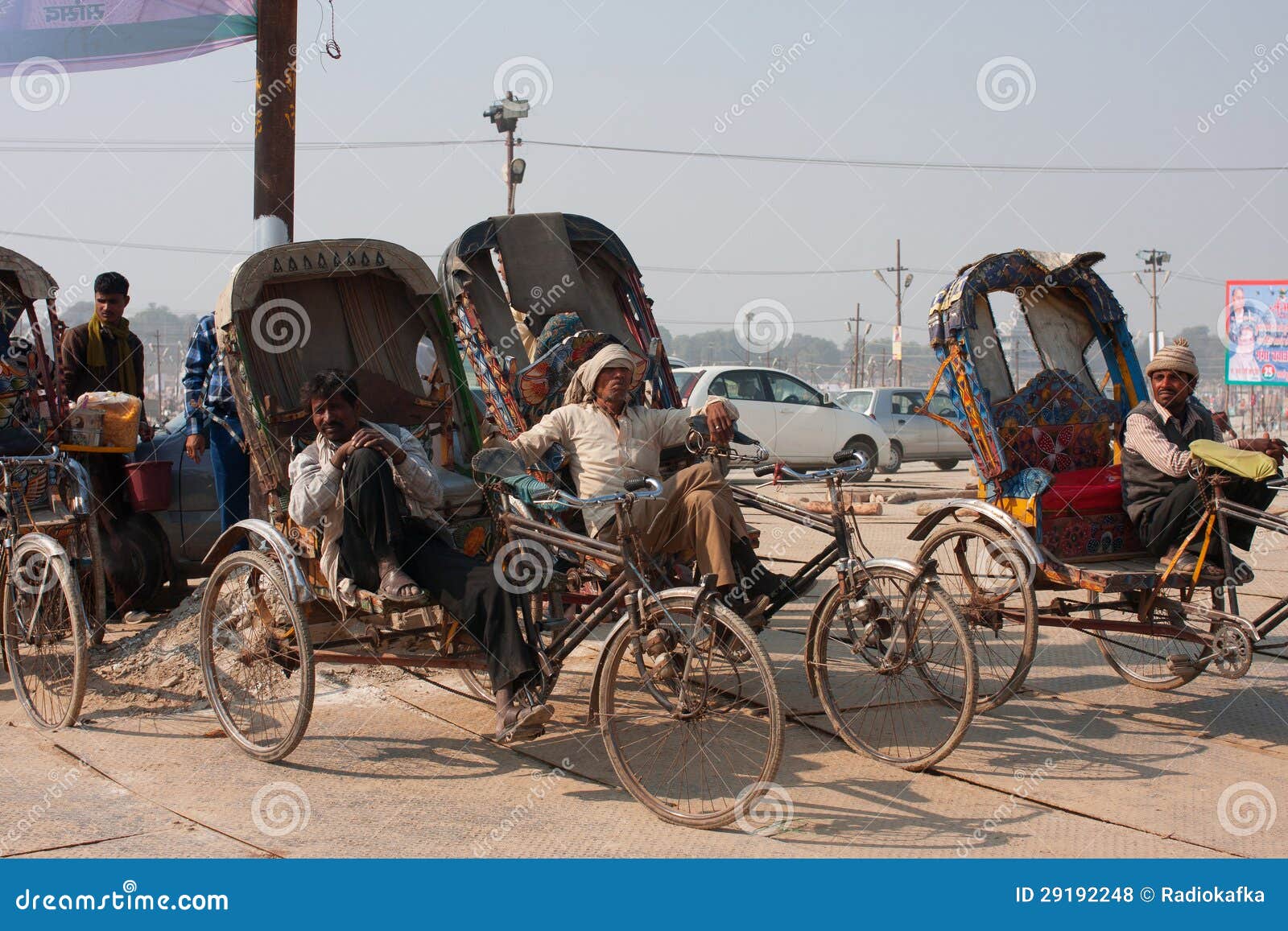 Risciò Indiani Della Bicicletta Fotografia Stock Editoriale - Immagine ...