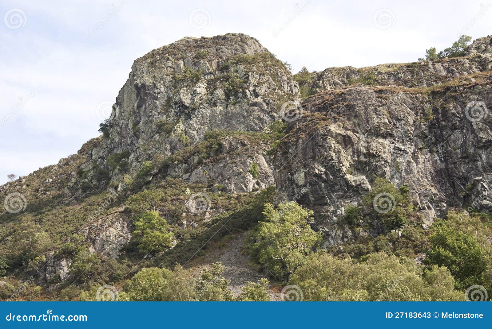 Risco rocoso imagen de archivo. Imagen de roca, paisaje - 27183643