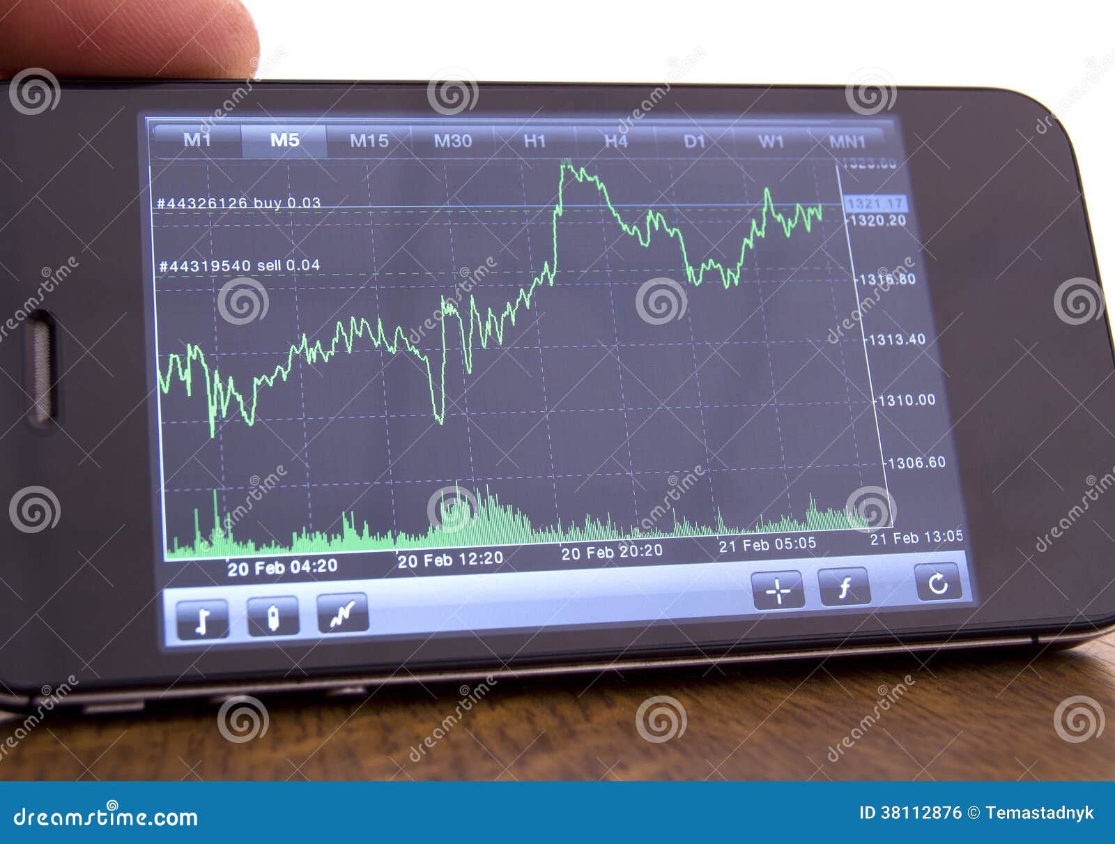 Rise and Fall of the Stock Market Stock Photo - Image of rate ...