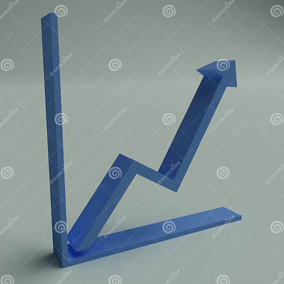 Rise Graph stock illustration. Illustration of business - 11108808