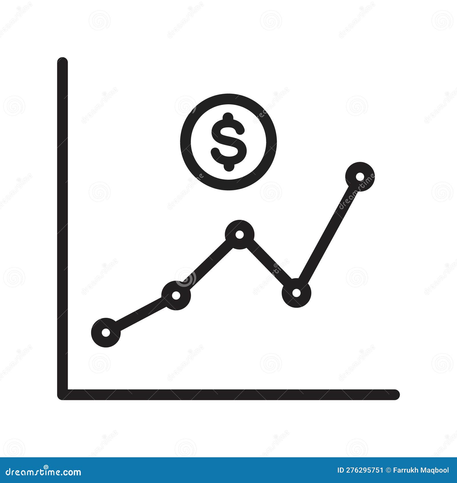 Rise Icon Vector Image. Suitable for Mobile Apps, Web Apps and Print ...