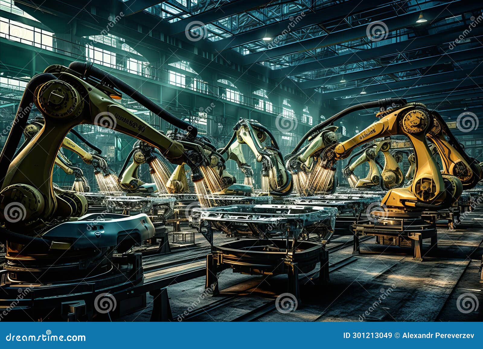 The Rise of Robotic Workforce. Human Workers Replaced by Automation in ...