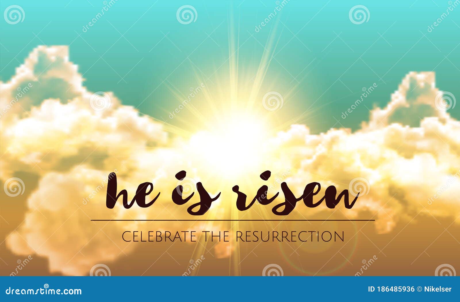 He Is Risen Banner