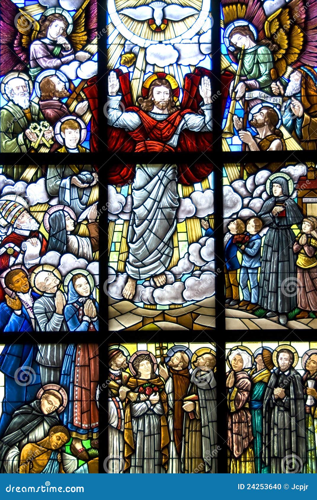 Risen Jesus, A Statue On The Main Altar In The Church Resurrection Of ...