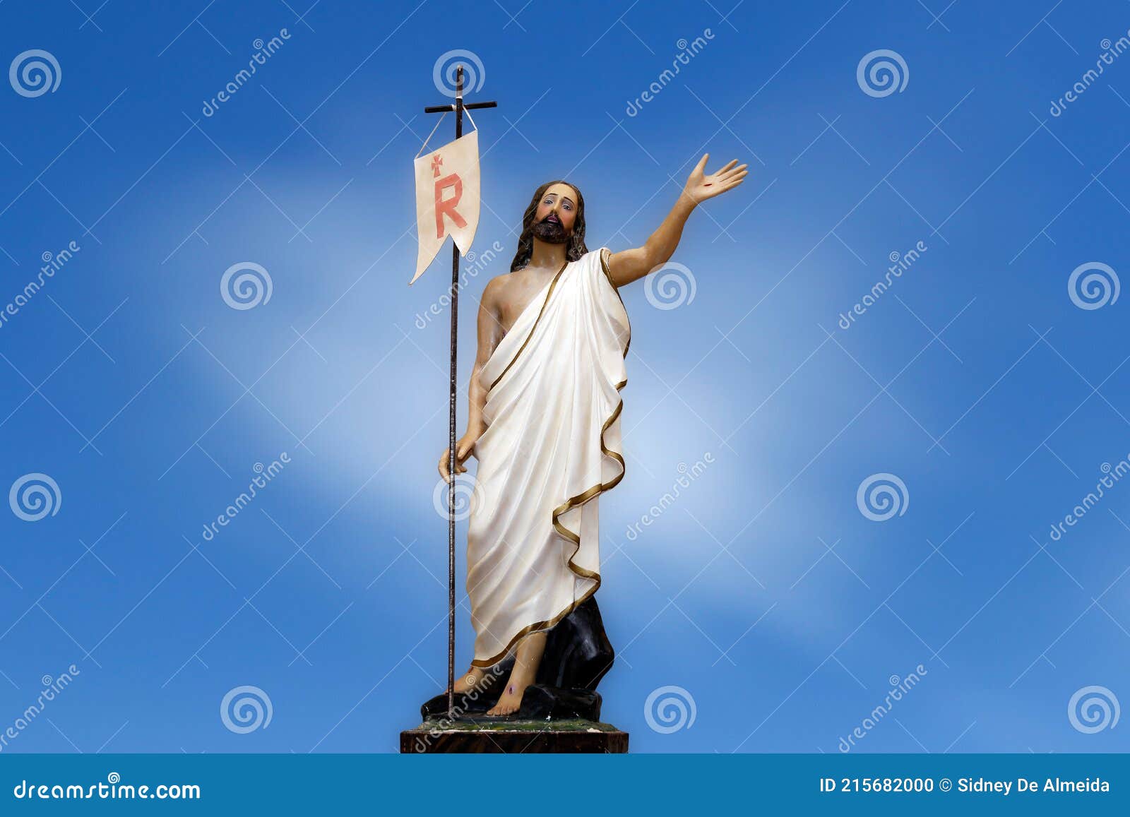 Risen Jesus Christ Catholic Image Stock Photo - Image of catholic ...