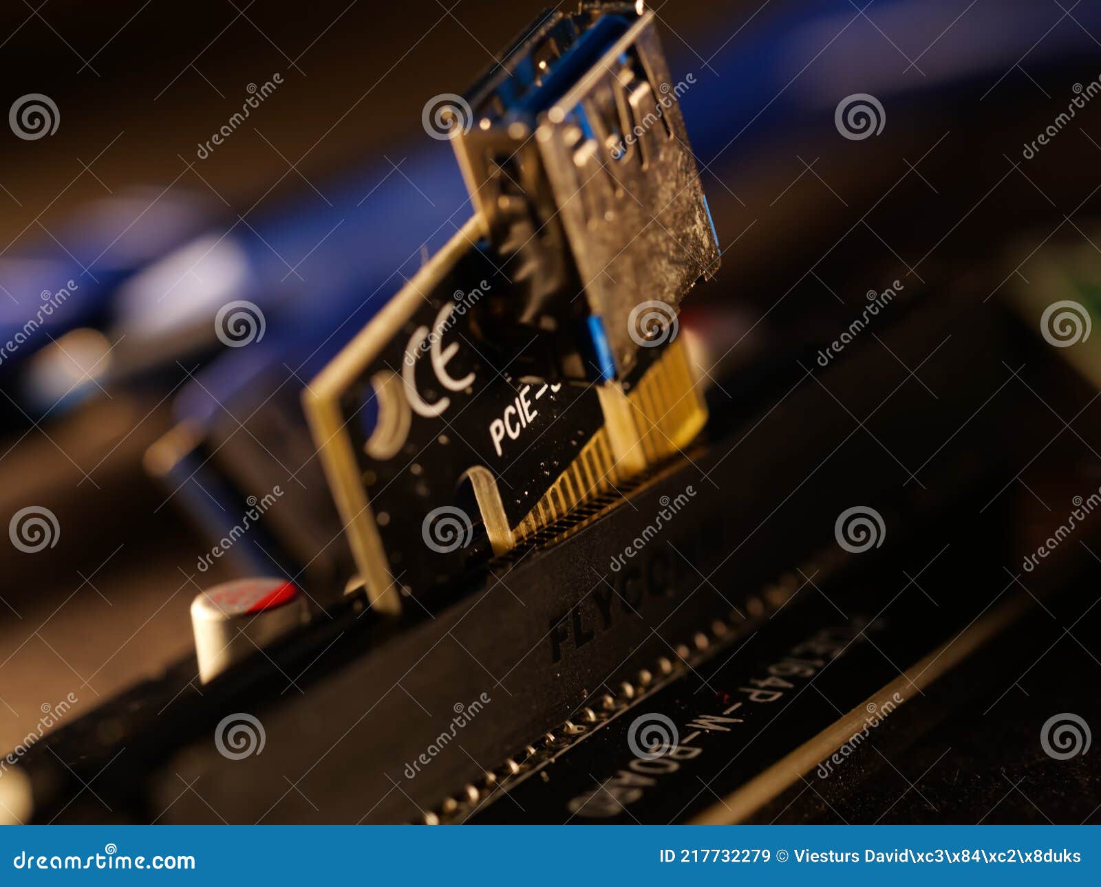 Riser for Mining on Video Card. Device for Collecting a Mining Farm ...