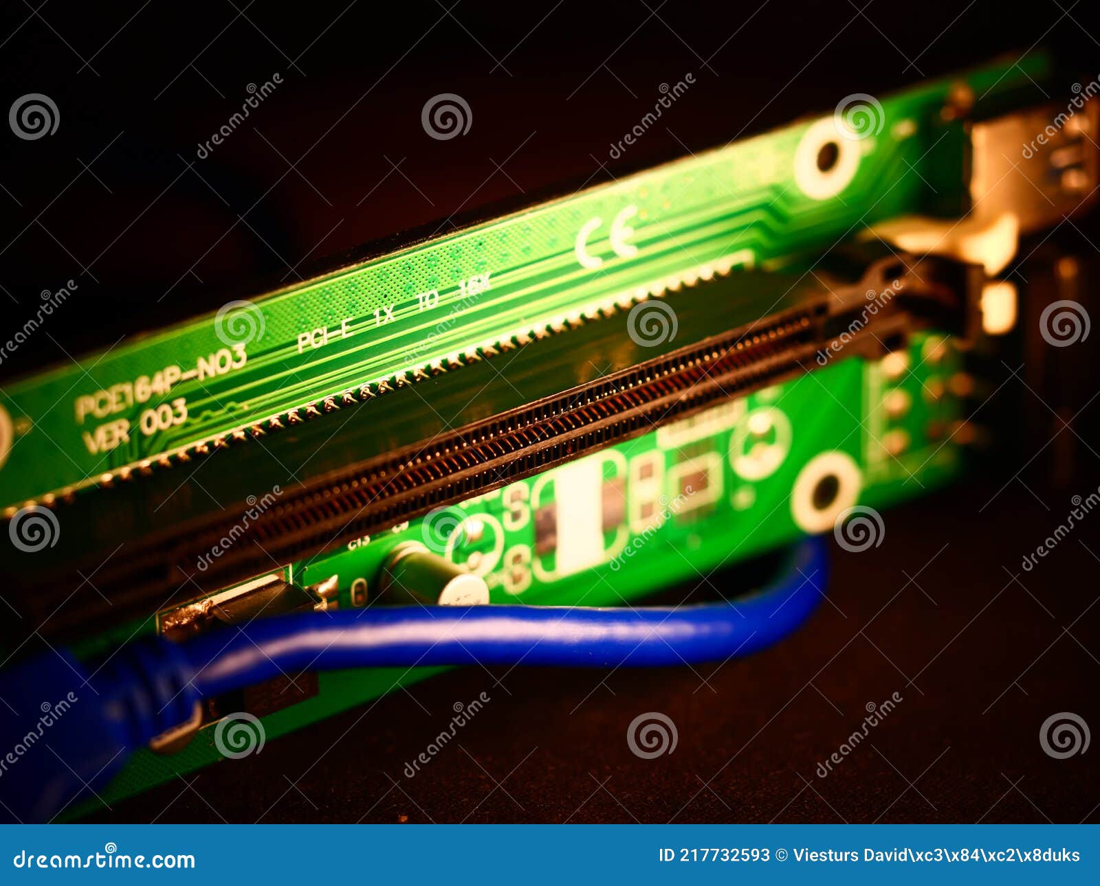 Riser for Mining on Video Card. Device for Collecting a Mining Farm ...