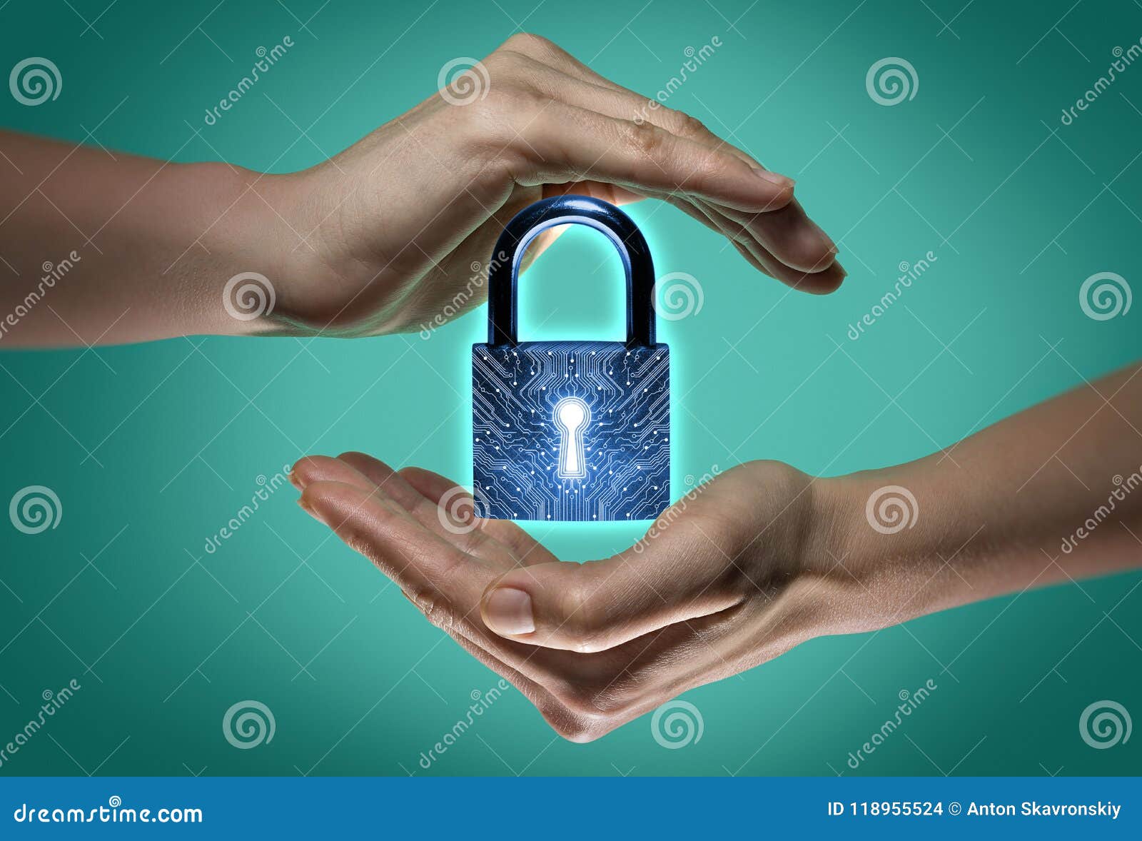 Riservatezza, Protezione Dei Dati E Sicurezza Fotografia Stock ...