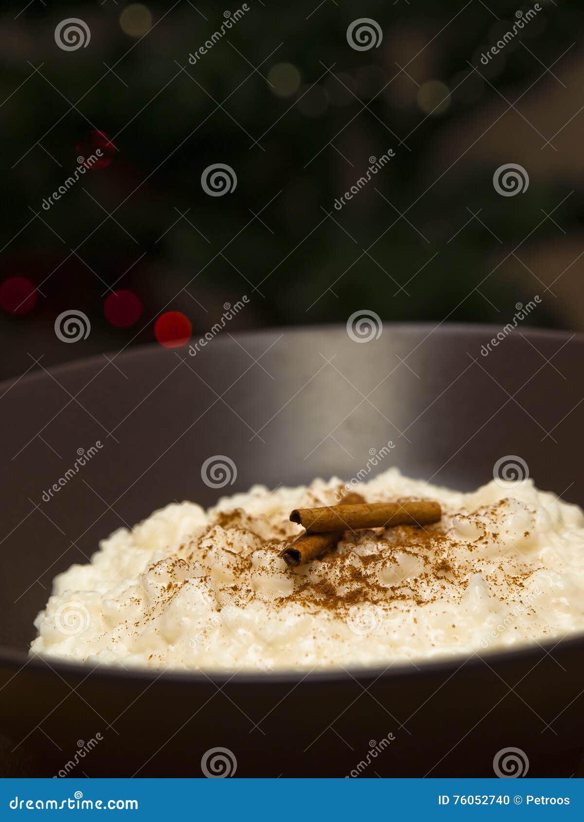 RisgrynsgrÃ¶t stock photo. Image of dish, festive, tasty - 76052740